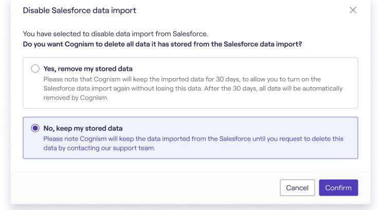 Salesforce Data Import – Cognism